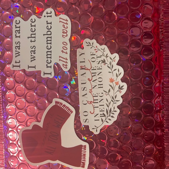 Design | Taylor Swift All Too Well Sticker Set | Poshmark